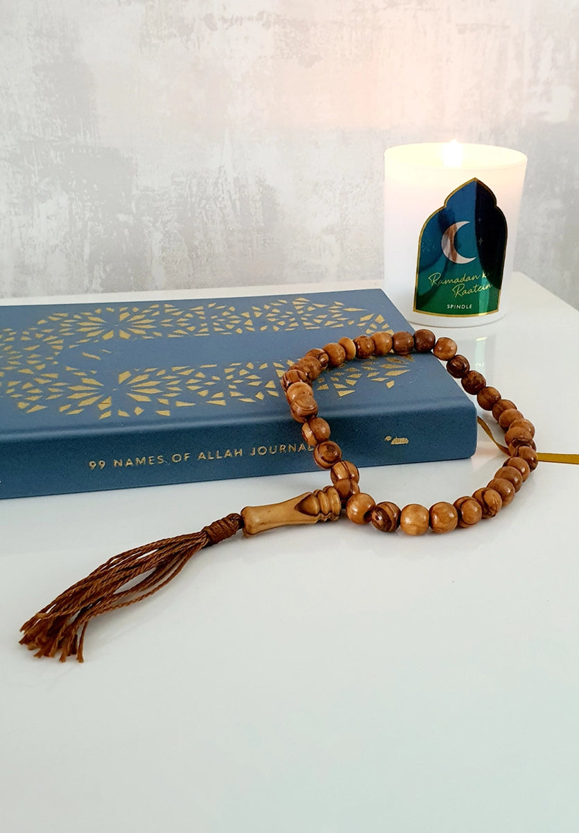Palestinian Olive Wood Small Tasbeeh | SPINDLE – Spindle by Sisters