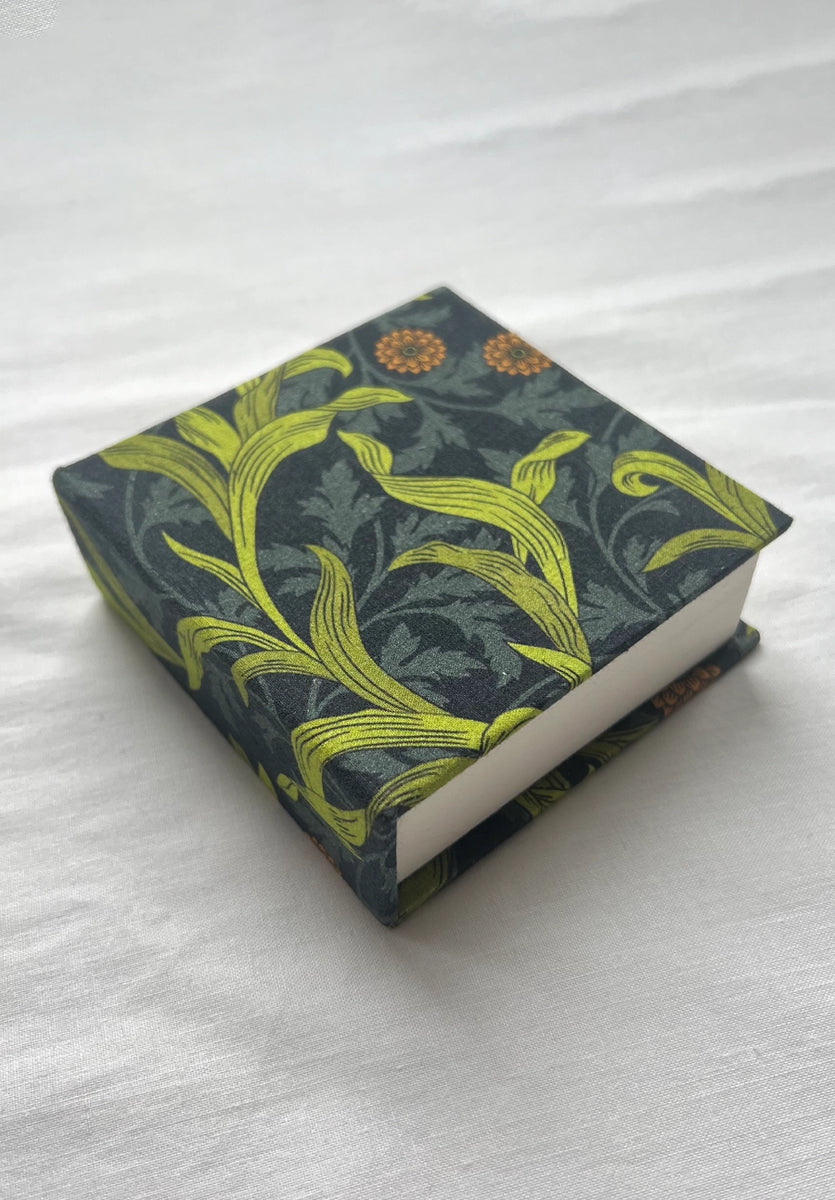 Green Fabric Jumbo Notepad – Spindle by Sisters