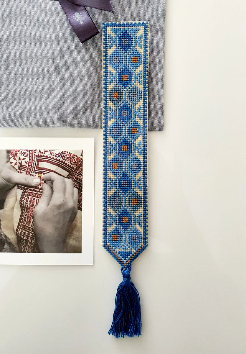 Tatreez Bookmark made by Refugees | SPINDLE – Spindle by Sisters